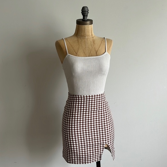 Kameli Boutique | Skirts | Kameli Gingham Mini | Poshmark